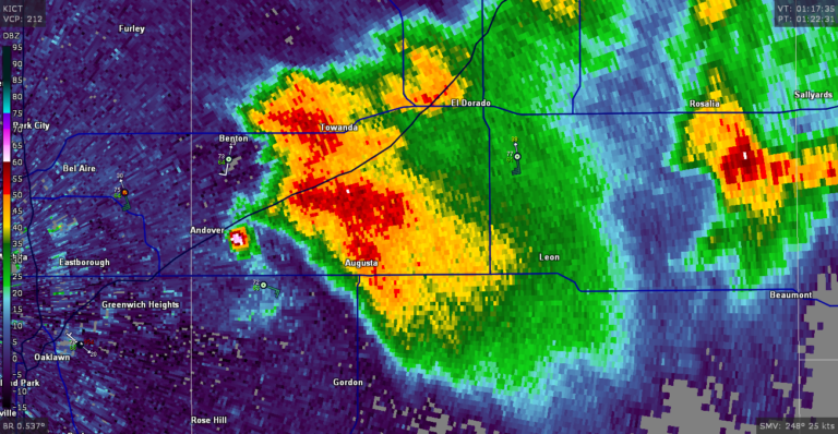 Andover, Kansas struck by intense damaging tornado - ustornadoes.com